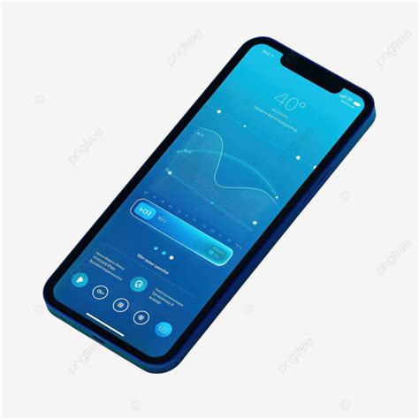 Digital First Strategy Blue Gradient Onboarding Mobile App Screen App
