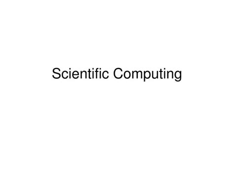 PPT Advancements In Scientific Computing Techniques For Fast Molecular Dynamics Simulations