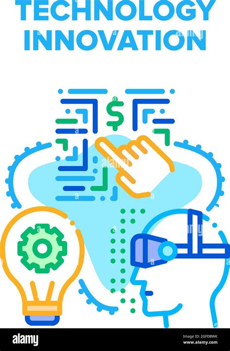 Technology Innovation Vector Concept Illustration Stock Vector Image