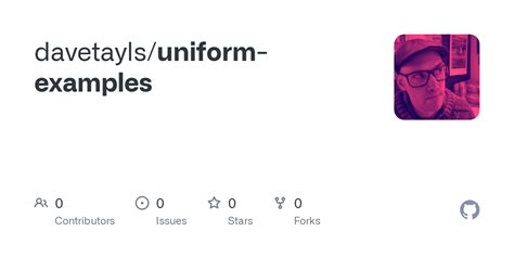 github davetayls uniform examples