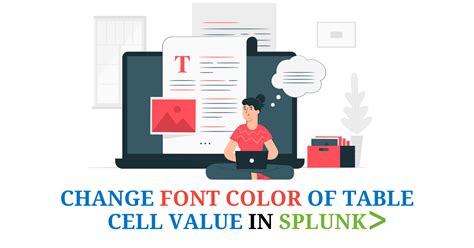 Change Font Color Of Table Cell Value In Splunk Avotrix