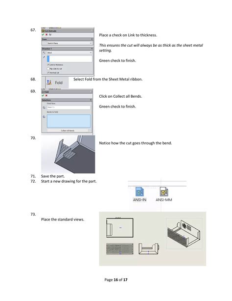 Solidworks Sheet Metal Tutorial Pdf Drawing And Sketching Arts