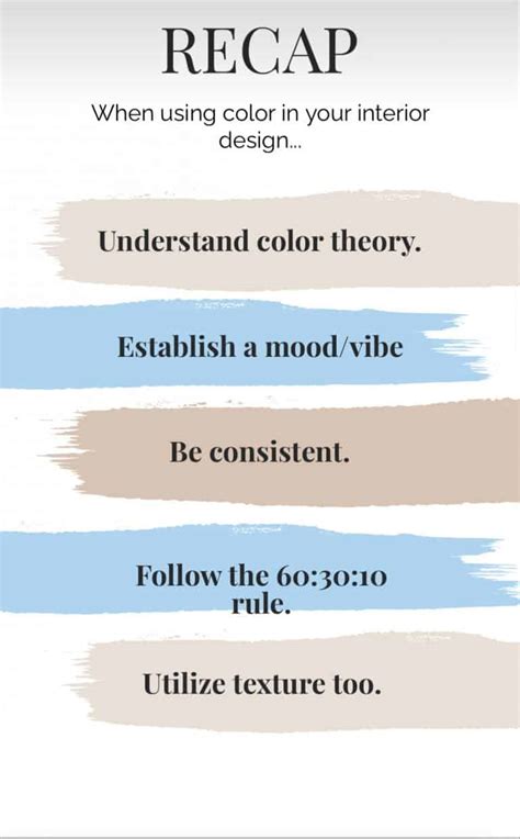 5 Tips For Using Color In Interior Design — Design Of Your Life