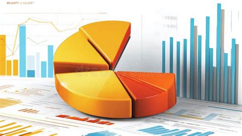 Pie Chart And Bar Graph Financial Analysis Stock Image Image Of Sector Budget 339080717