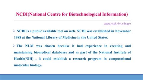 biological databases pptx databases computer software and applications