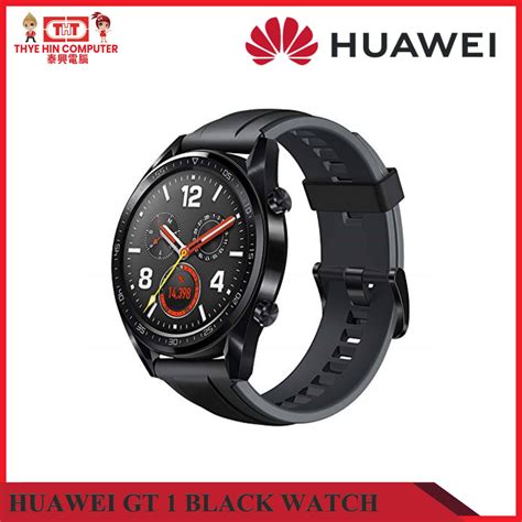 HUAWEI WATCH GT1 BLACK WATCH 2 46MM MINIMALISTIC TRUSEEN BLUETOOTH KIRIN A1 SBN No NILAI No