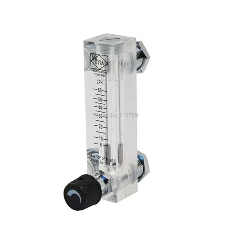 LZM T Acrylic Liquid Float Flow Meter Water Highly Sensitive Regulator Air Flowmeter Gas