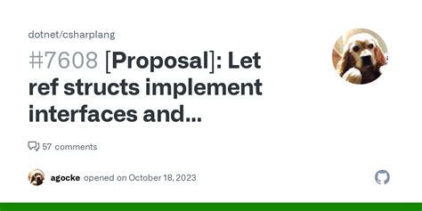 Proposal Let Ref Structs Implement Interfaces And Substitute Into Type Parameters · Issue