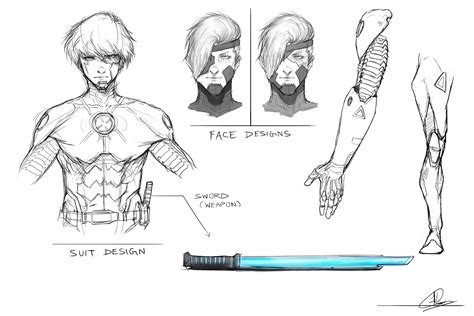 Cyborg Concept Art Conceptart