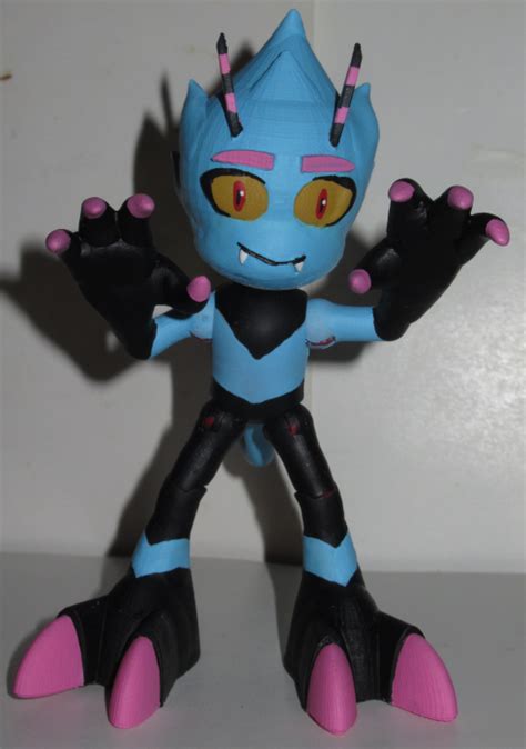 Zahir The Zeti Sonic Custom Action Figure