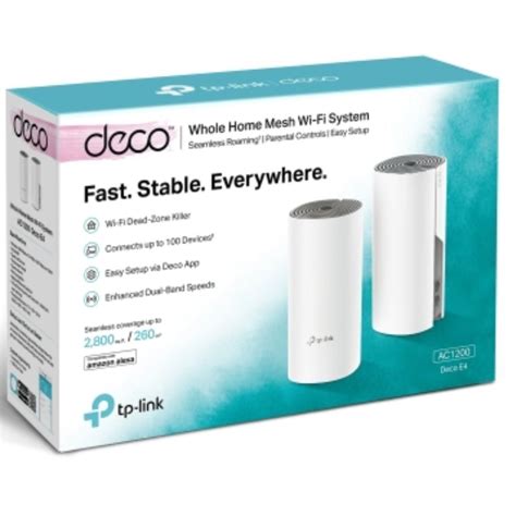 Deco E Pack Tp Link Deco E Pack Ac Whole Home Mesh Wifi System Sqm Over