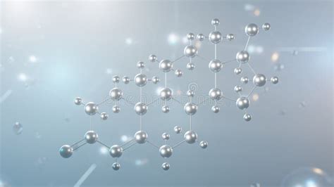 Testosterone Molecular Structure 3d Model Molecule Sex Hormone Testosterone Molecular Structure 3d Model Molecule Sex Hormone
