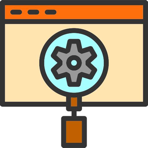 Search Engine Optimization Generic Outline Color Icon