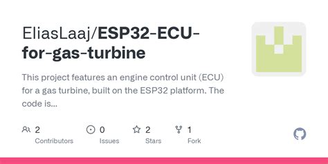 github eliaslaaj esp32 ecu for gas turbine this project features an engine control unit ecu