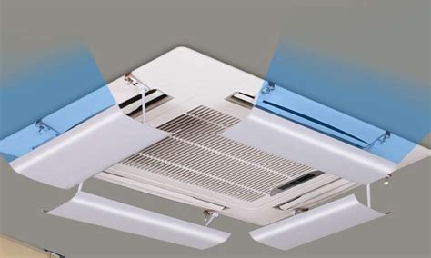 Air Diverter For Ceiling Cassette Air Conditionervent Air Deflectortype Of Non Adhesive