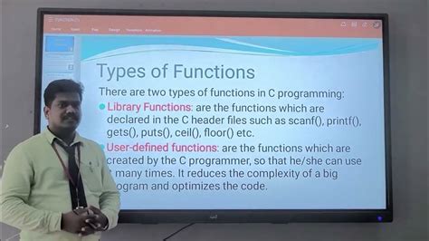 C Programming Functions Tutorial For Beginners Vsb Engineering