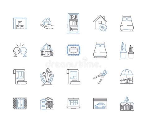 体系结构设计大纲图标集合 设计架构结构构建草图样式向量 向量例证 插画 包括有 格式 比例 275161220