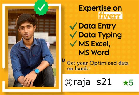 Do Data Entry Segregation Image To Excel Pdf To Excel By Raja S21 Fiverr