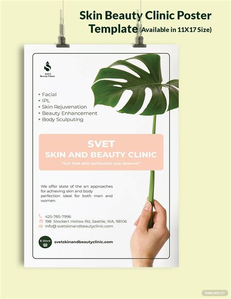 Free Editable Skin Beauty Clinic Templates In Psd To Download