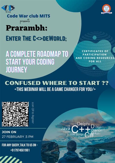 Code War Club Mits On Linkedin Coding Event Opportunity Codewar Mits