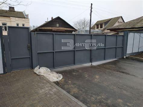 Ворота металлические - Элитсталь