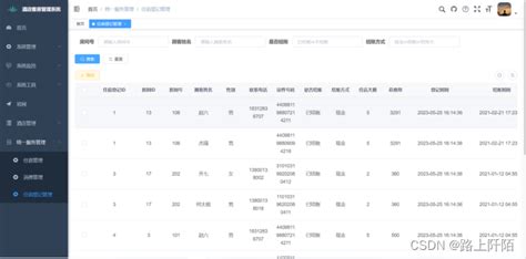 Springboot Vue 实现酒店客房管理系统springbootvue酒店管理系统 Csdn博客