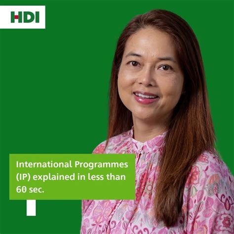 Hdi Global Se On Linkedin International Programmes In Less Than 60 Sec