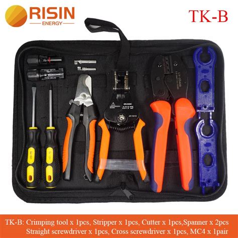 China Pv Solar Mc4 Tool Set Kits Bag For Mc4 Multifunction Including