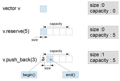 C std vector resizeとreserveの違い ぬの部屋仮