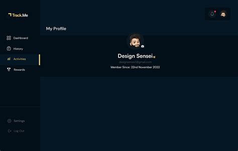 Goal Tracking Dashboard On Behance
