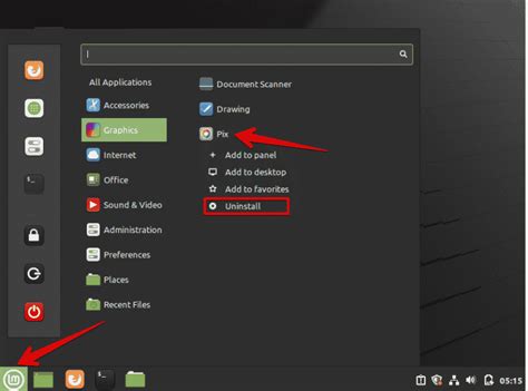 how to uninstall programs from linux mint linuxways