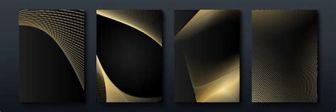 그라데이션 황금 럭셔리 생일 초대장 템플릿 무료 벡터