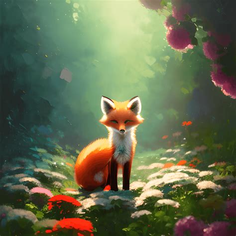 Chibi Fox Graphic · Creative Fabrica