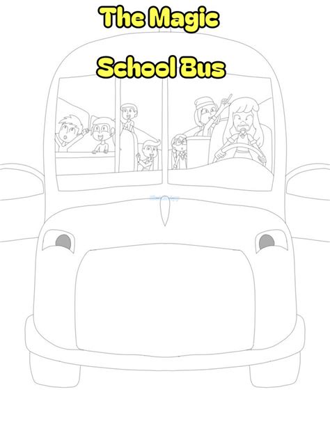 The Magic School Bus Concept By Sketch App On Deviantart