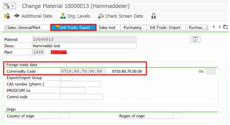 S 4hana Commodity Code Sap Community