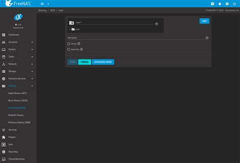 13 sharing — freenas®11 3 u4 user guide table of contents