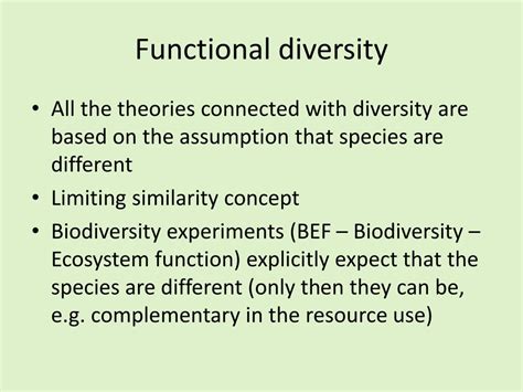 PPT Functional Traits Their Use In Community Ecology PowerPoint Presentation ID 3759323