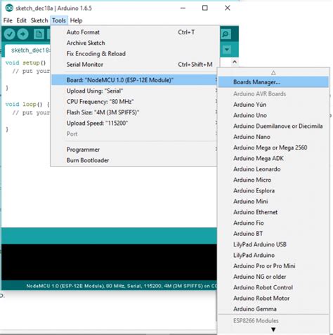Guia Para Nodemcu Esp8266 En El Ide De Arduino