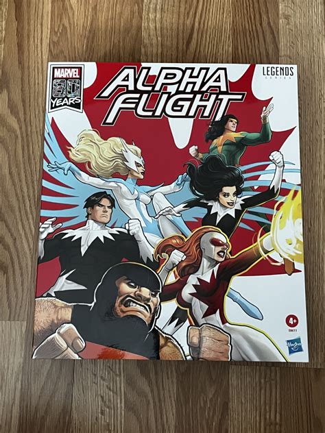 Marvel Alpha Flight Characters
