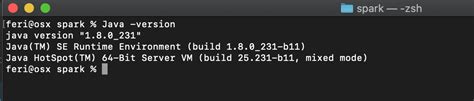 instalasi bigdata apache spark development environment pada mac os