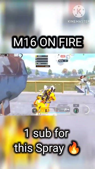 M16 On Auto 🔥 Bgmi Pubgmobile Pubg Shorts Shortsfeed Short Youtube