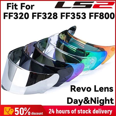 Ls2 Rapid Stream Visor Lens Ff353 Ff328 Ff320 Ff800 Helmet Shopee