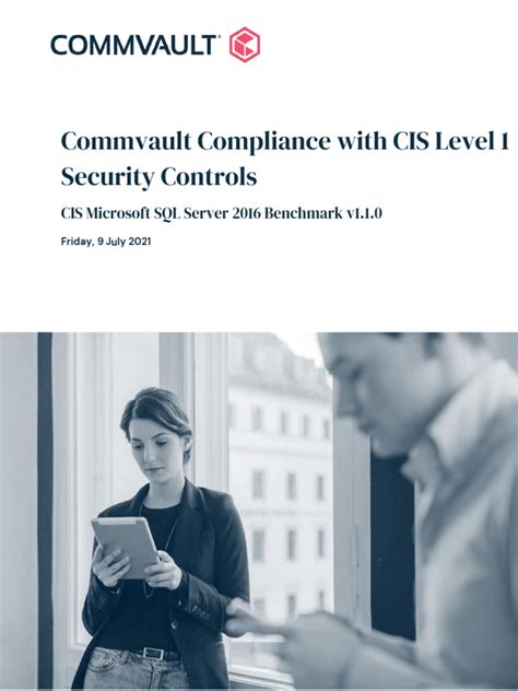Commvault Compliance With Level 1 Controls For Cis Microsoft Sql Server 2016 Benchmark V110