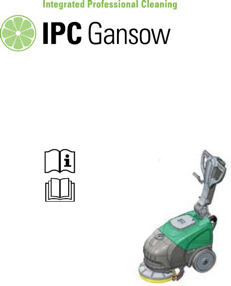 Ipc Gansow Ct15 B R Floor Machine Operators Manual Pdf Viewdownload
