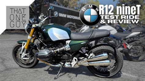 2025 Bmw R12 Ninet Test Ride Soso Cycles In East Bay California Youtube
