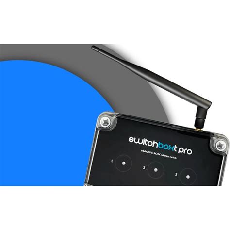 Moduł przekaźnikowy switchboxt pro z zewnętrzną anteną Blebox Sklep Opinie Cena Eltrox pl