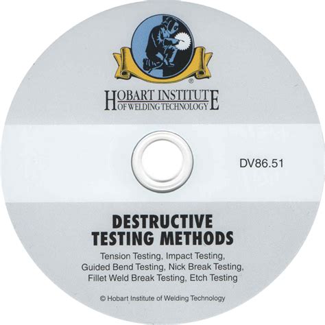 Destructive Testing Methods Hobart Institute Of Welding Technology