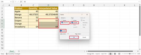 How To Interpolate Missing Values In Excel Sheetaki