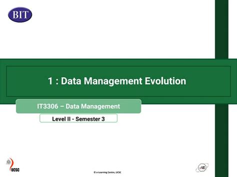 Data Management Evolution Of The Data Management Systems Pdf