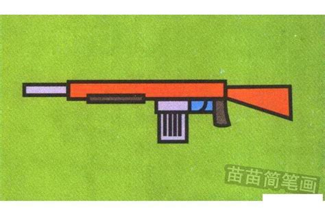 刺刀枪简笔画游戏 简笔画图片大全 普车都